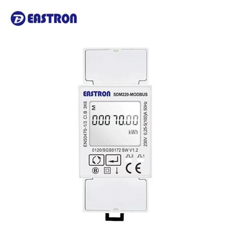 Sdm220Modbus Mid 0 25 5 100 A 220V 230V 50Hz 60Hz Egyfázisú Kwh Watt House Energia