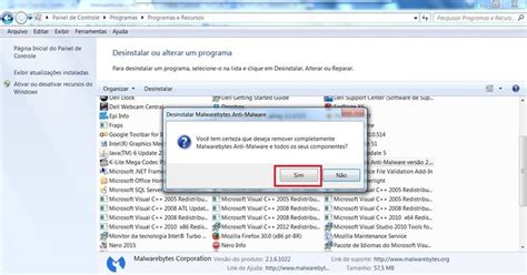 Como Desinstalar E Remover Completamente O Malwarebytes Do Computador
