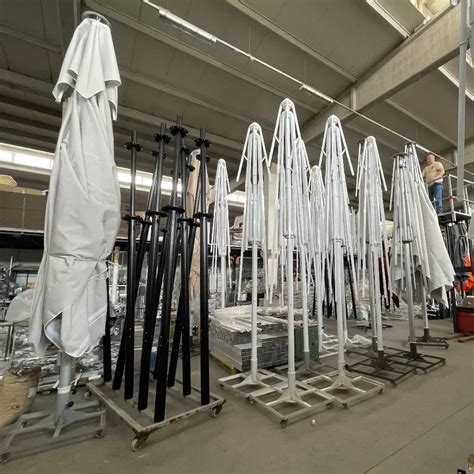 ტელესკოპური ბაღის ქოლგის ჩარჩო