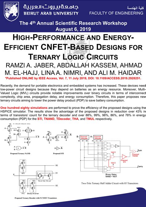 Pdf High Performance And Energy Efficient Cnfet Based Designs For Ternary Logic Circuits The