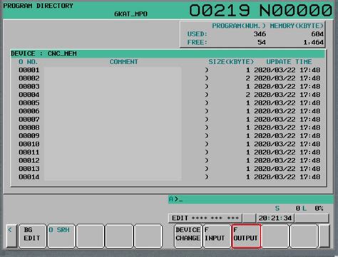 fanuc simple instruction for files programs transfer cnc art