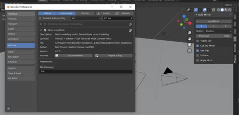 Why My Loop Tools Addon Doesnt Work Rblenderhelp