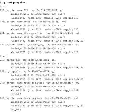 Code Snippets Bpf Performance Tools Book