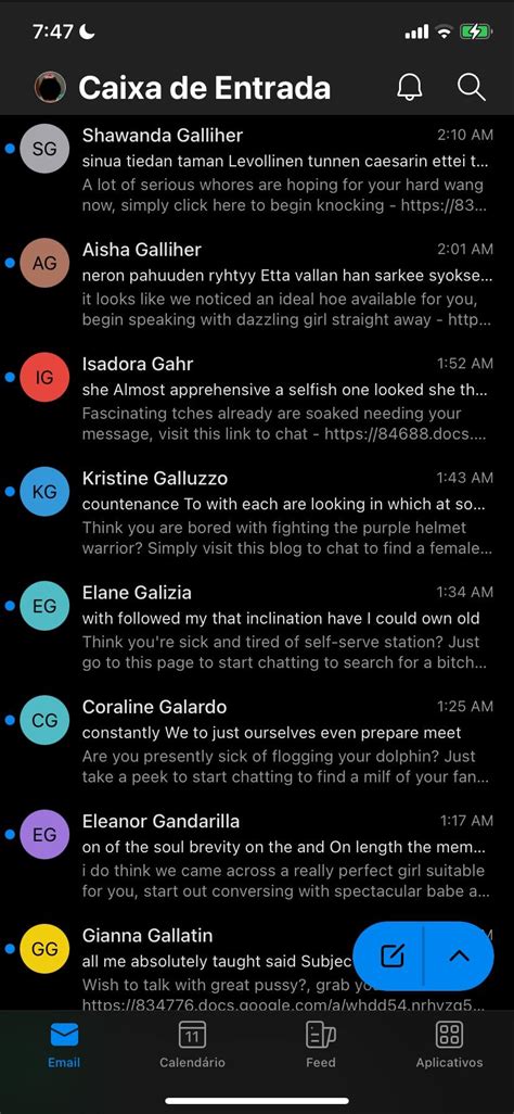 Lots Of Weird Phishing R Emails