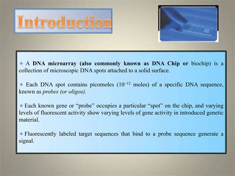 Microarray Technique Pptx