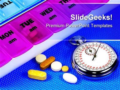 Time For Medication Medical Powerpoint Templates And Powerpoint