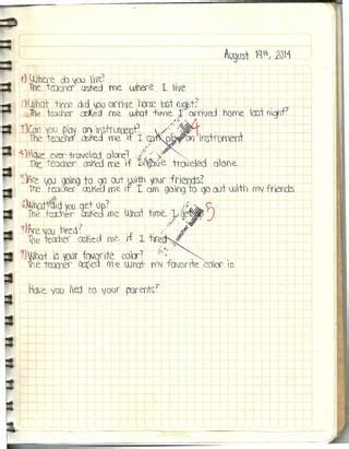 Notebook English V PDF