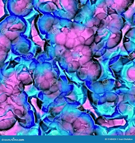 Bacteria Under Microscope Stock Illustration Illustration Of