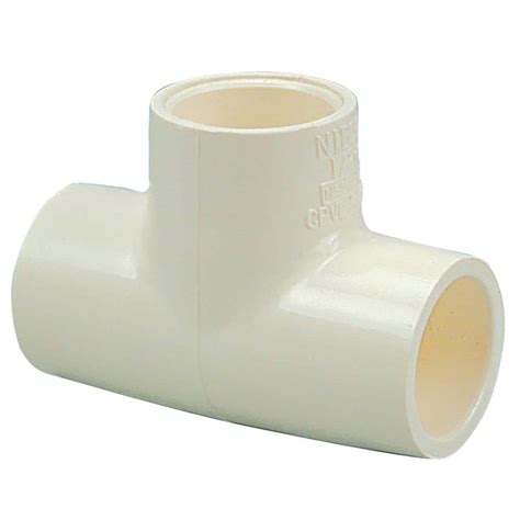 Nibco 3 4 In X 3 4 In Cpvc Cts All Slip Tee Fitting Pro Pack 15 Pack Mpp4711hd34 The Home