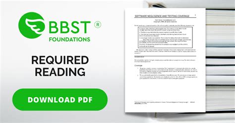 Cem Kaner Software Negligence And Testing Coverage BBST Courses