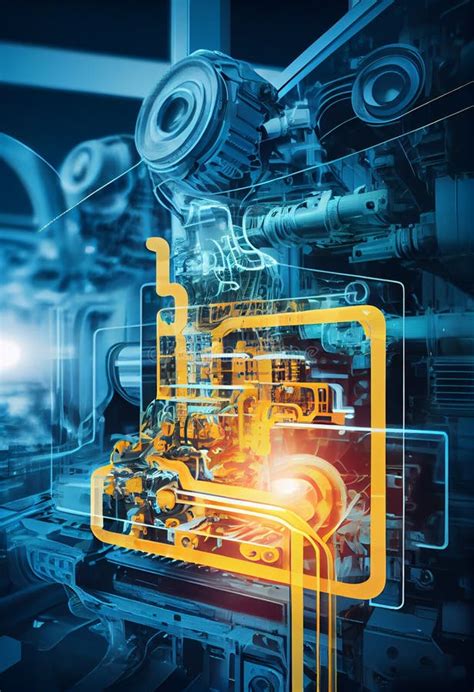 Industrial Technology Concept Factory Automation Smart Factory