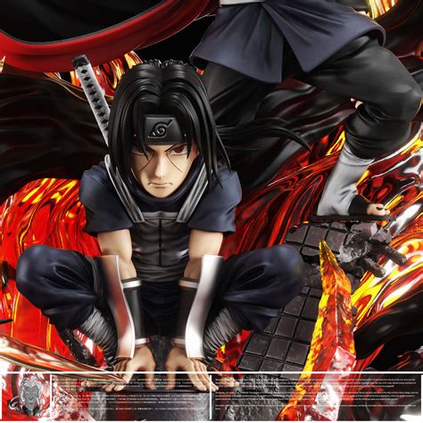 火影忍者疾风传 宇智波鼬wcf模型 手办涂装手工艺 作品模型 Cg模型网