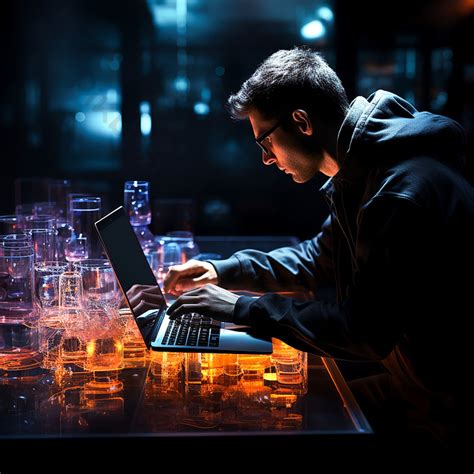 A Mobile Developer Coding On The Go In A Hoodie Photo  Free