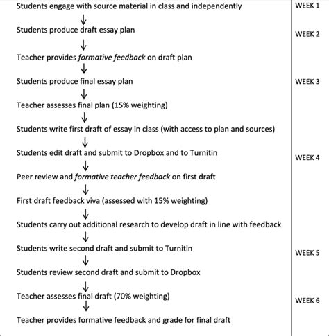 Stages In The Coursework Essay Learning And Assessment Process
