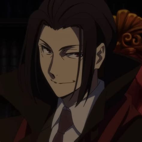 Mori Ougai Mori Pfp Mori Icon Bsd Season 5 Bsd Mori Stray Dogs