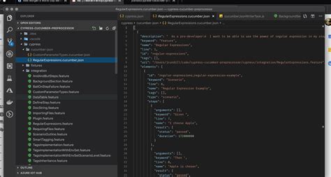 support cucumber html reporter · issue 155 · badeball cypress cucumber
