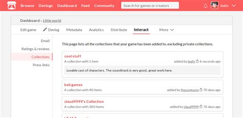 Updates To Project Analytics Filtering Collections Impressions And More