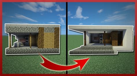 Minecraft Como Transformar Una Herreria De Aldeanos Tutorial Youtube