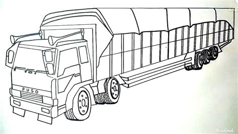 Menggambar Truk Fuso Dalchaebi