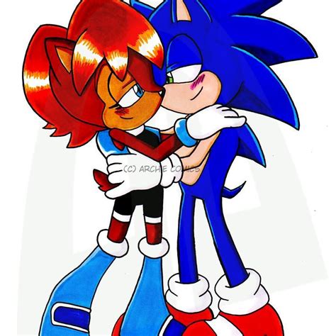 Sonic And Sally Make Out
