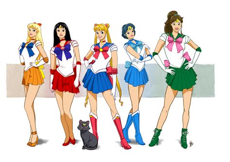 Sailor Senshi By Sovjann On Deviantart