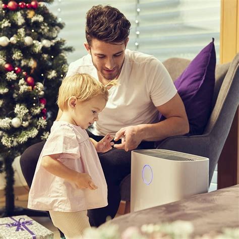Tesla Smart Air Purifier Pro L With Hepa Filter Uv And Ionization Works With Touch Screen