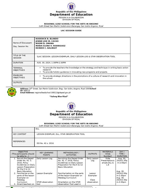 Lac Session Guide Pdf