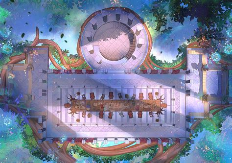 Our Take On Battlemaps For The Feywild These Were Party Of Two