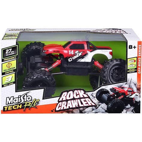 Maisto Tech Rc Rock Crawler Remote Monster Truck