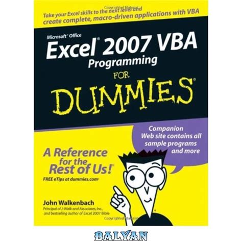 خرید و قیمت دانلود کتاب Excel 2007 Vba Programming For Dummies ترب