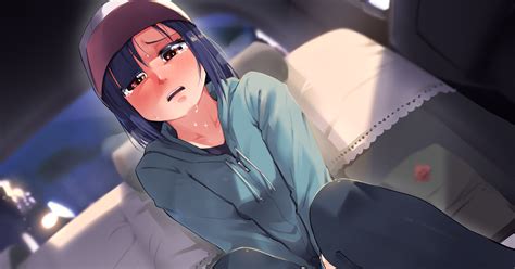 おもらし 【告知】タクシーで利尿剤を仕込まれた地下アイドル 温泉♨みかんリク受付中のイラスト Pixiv