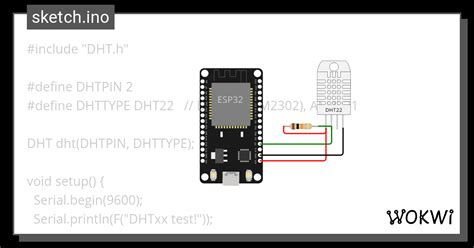 Esp32dht22 Wokwi Esp32 Stm32 Arduino Simulator