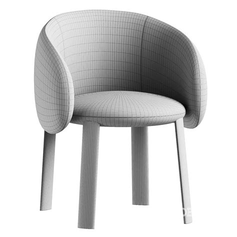 Wood Stul 3d Model 3dbrute