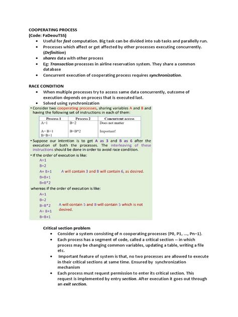 Mod 3 Pdf Process Computing Computer Science