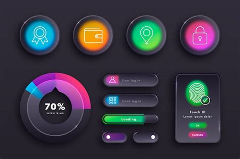 Glass Morphism Button Vectors And Illustrations For Free Download Freepik