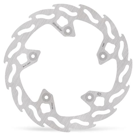 Disco De Freno Moto Master Flame 220 Mm Solid Mount Perforado 5 Orificios 110887 Moto Vision