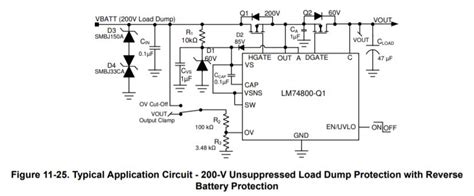 LM Q Output Voltage Clamp Function Power Management Forum Power Management TI E E