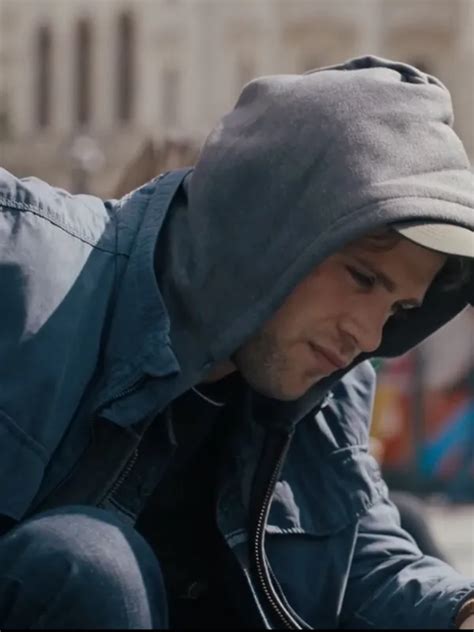 Leo Woodall Prime Target Blue Hooded Jacket