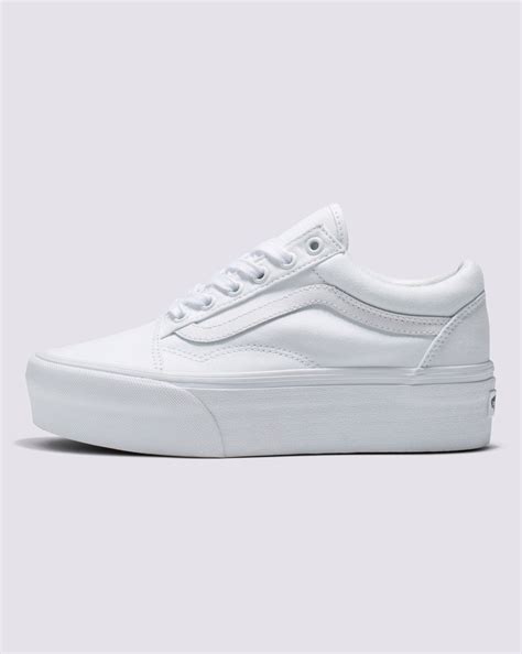 Zapatilla Old Skool Stackform True White Vans