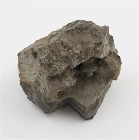 Grey Blast Furnace Slag With A Banded Glassy Border Science Museum