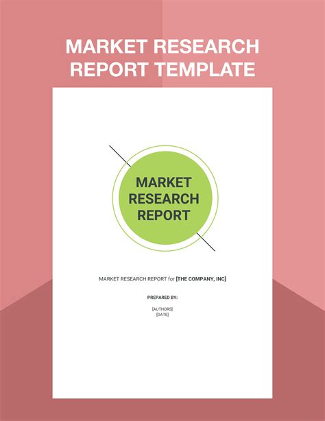 Editable Market Research Templates In Word To Download