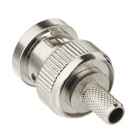 Crimp Type Cctv Bnc Connector For Cctv System Grandado