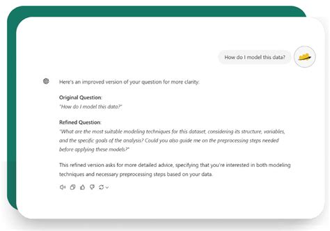 Question Refinement Technique For Better AI Queries