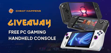 Cheat Happens Handheld Console Surprise Giveaway Oct 10 31 2023 {ww