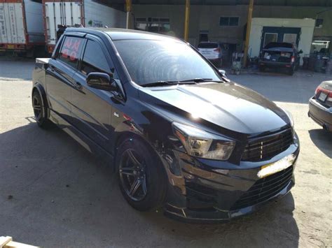 코란도 스포츠 프론트 교체형바디킷 에어가드 제작 도색 장착 Tyche Design 티케 디자인