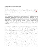 Internal Validity Discussion Docx Chapter Part Threats To Internal Validity Discussion