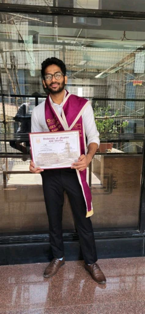 Shaikh Rahil Mohd Sajid On Linkedin Graduate Convocation Grateful Tech Cloud Happy