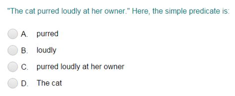 Identifying The Simple Predicate Part Turtle Diary Quiz