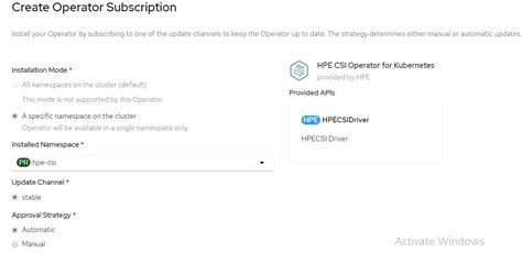 Csi Driver Openshift Container Platform 4 4 On Synergy