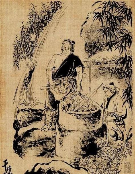 Gan Jiang And Mo Ye Forging Sword And Regicide